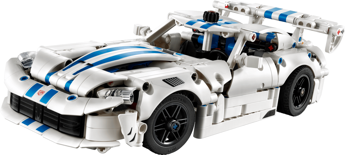 Конструктор LEGO Technic 42234 Спортивный автомобиль Dodge Viper GTS-R, 805 дет. — фото 1