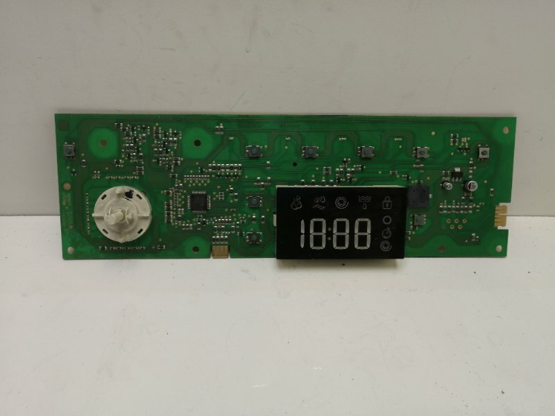 IWSE6125 кт120 Модуль индикации для стиральной машины Indesit 16200284300 б/у