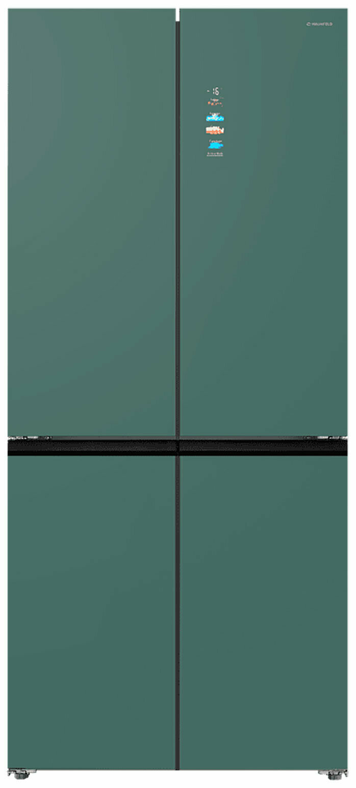 Многокамерный холодильник Maunfeld MFF190NFDGN Matt Inverter