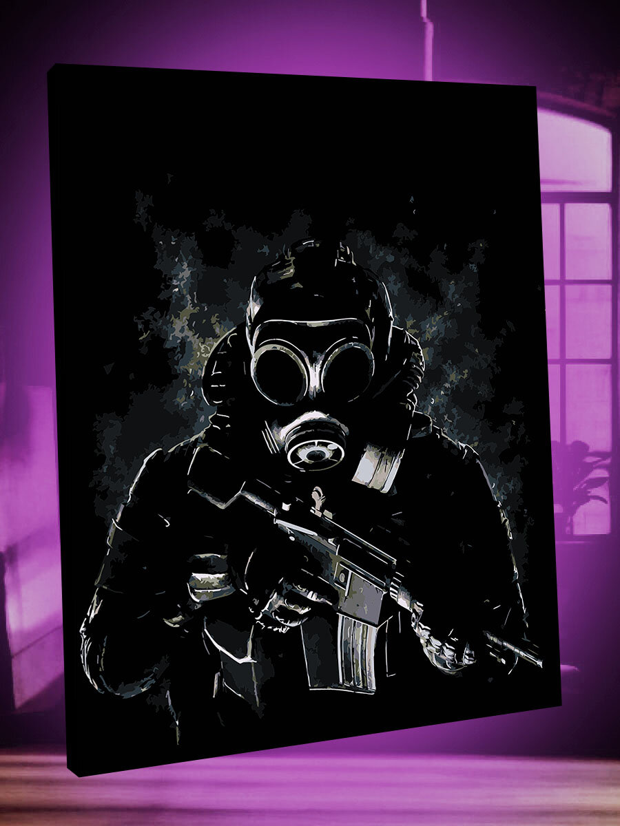 Картина по номерам по мотивам Counter Strike