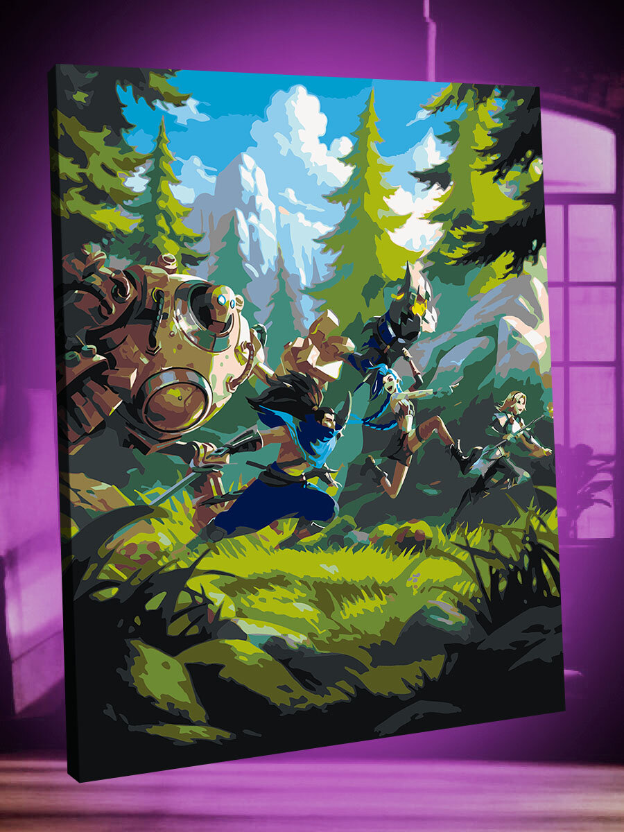 Картина по номерам Арт в стиле League of Legends