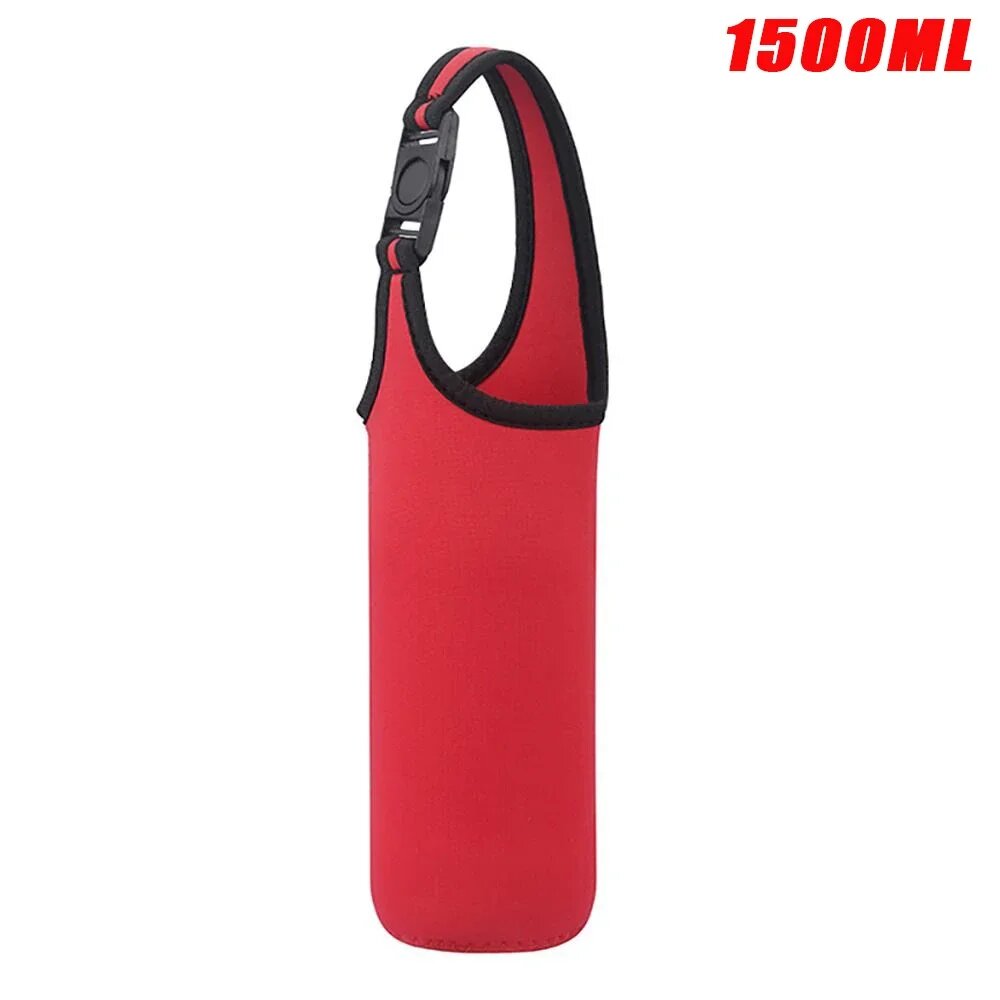 Неопрен чехол для бутылки 750/1000/1500 мл Красный, red-1500ml