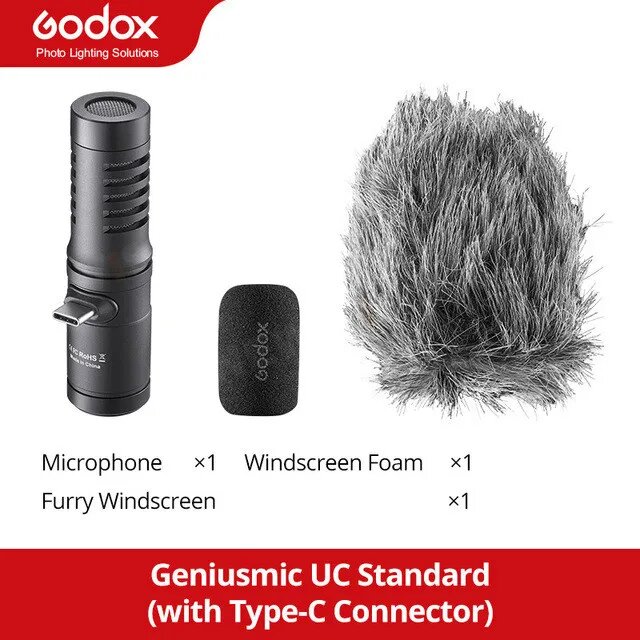 Godox Geniusmic 3.5mm UC LT USB-микрофон Geniusmic UC