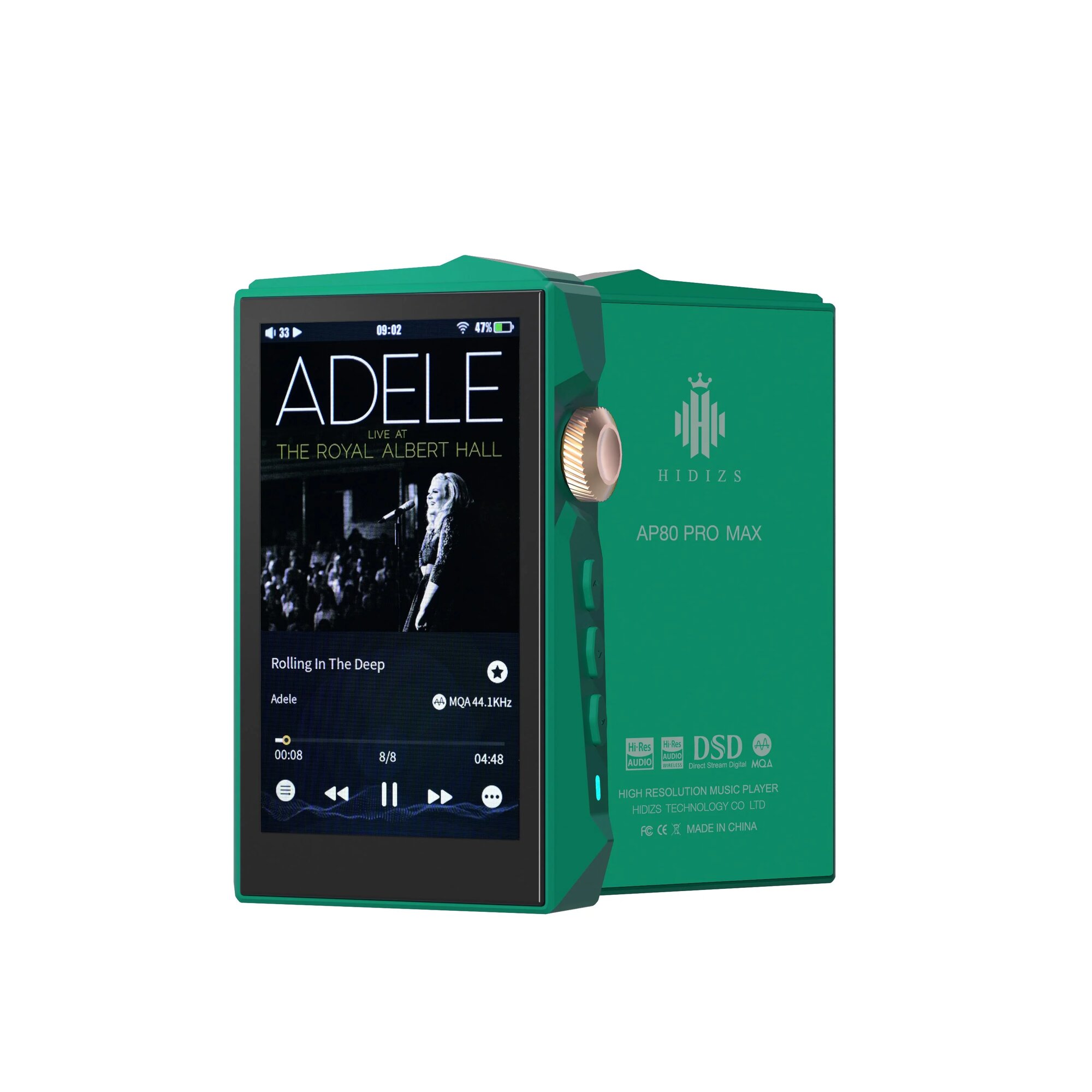 HIDIZS AP80 PRO MAX MP3-плеер красный/зеленый green