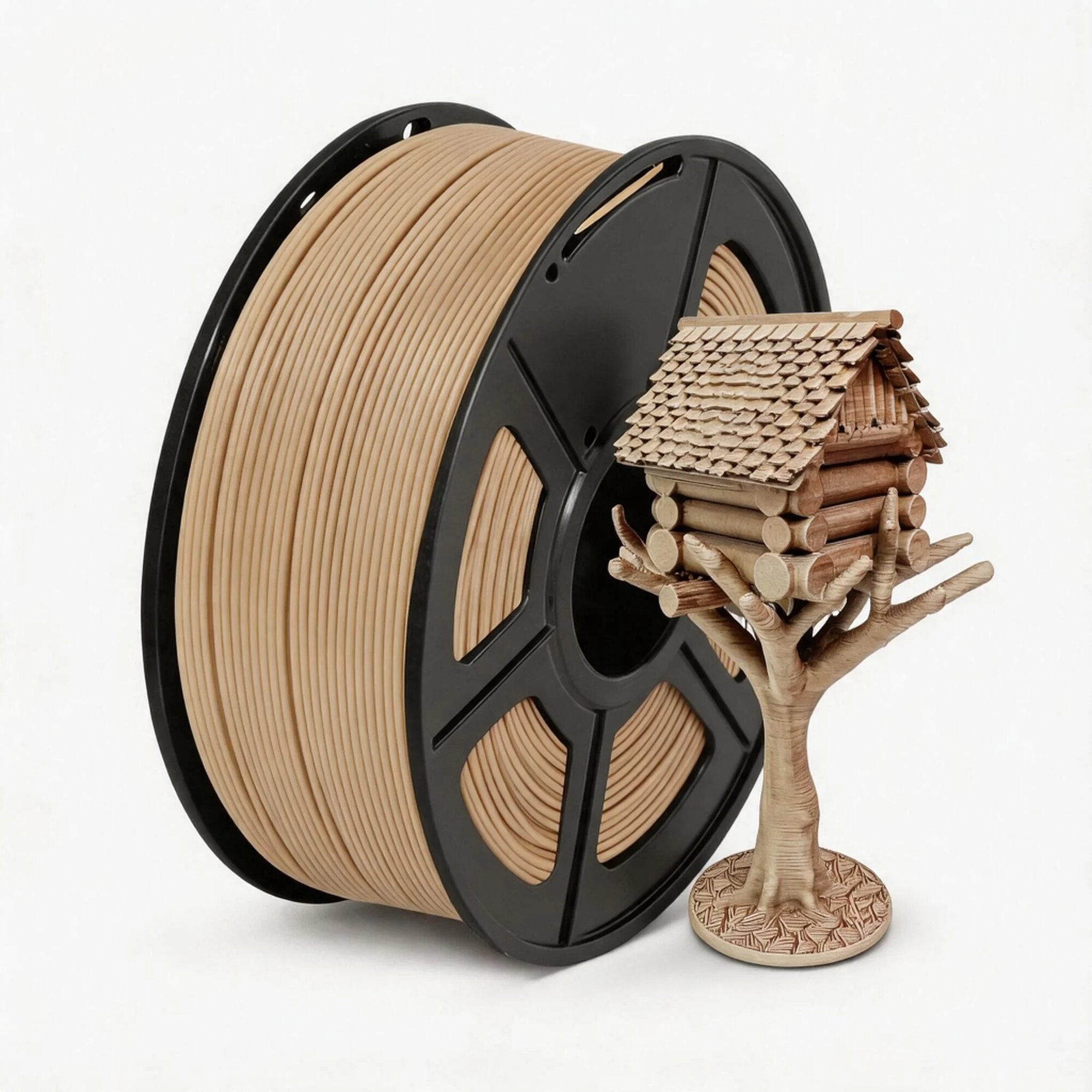 MANLANG Wood PLA 3D-филамент 1.75 мм для 3D-печати