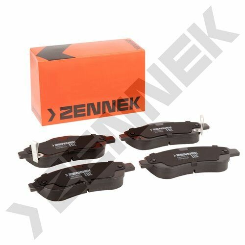 Колодки тормозные дисковые, передние honda cr-v 3 06-> ZENNEK DBP0817