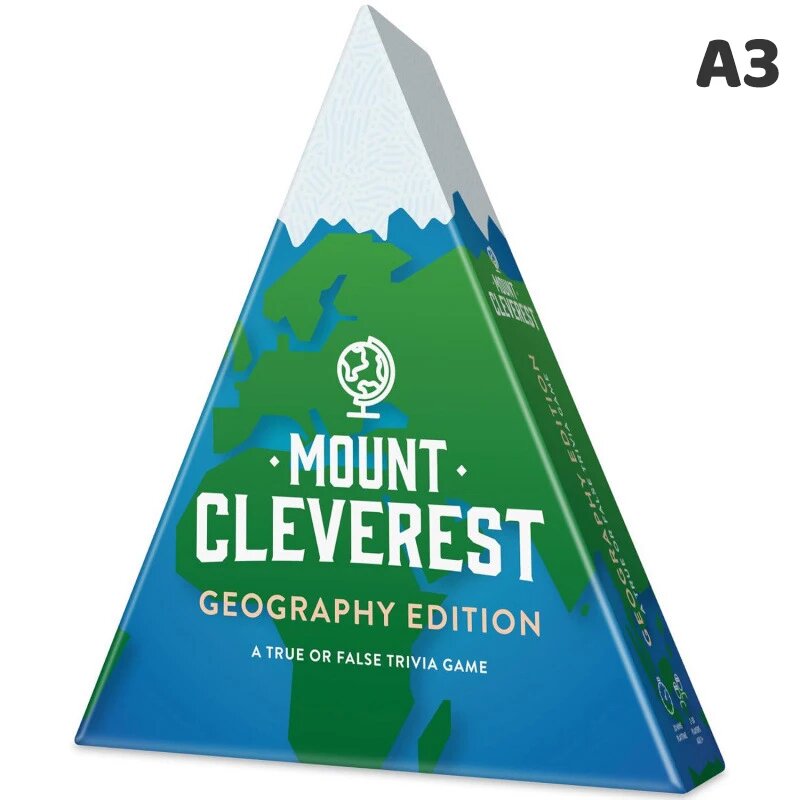 Mount Cleverest. Geography Edition, A3