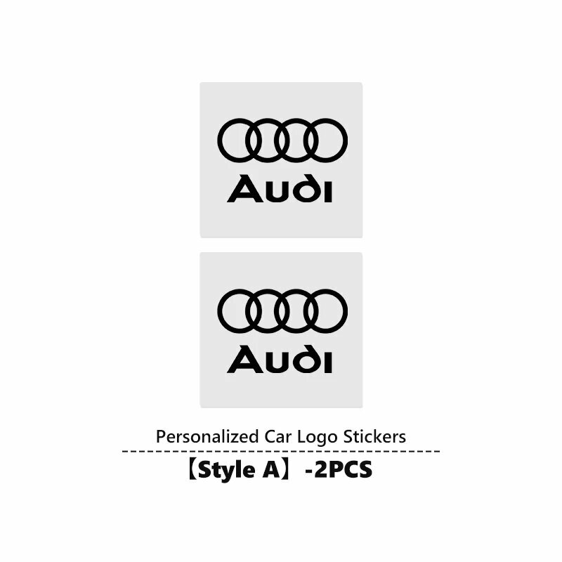 Наклейка Audi Logo [Style A] - 2шт