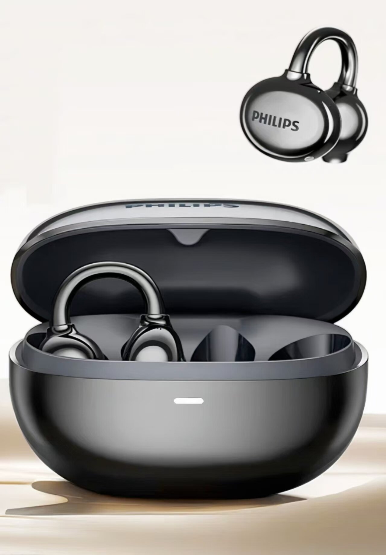 Наушники PHILIPS TAT3469, беспроводные, Bluetooth 5.4, ANC, чёрные