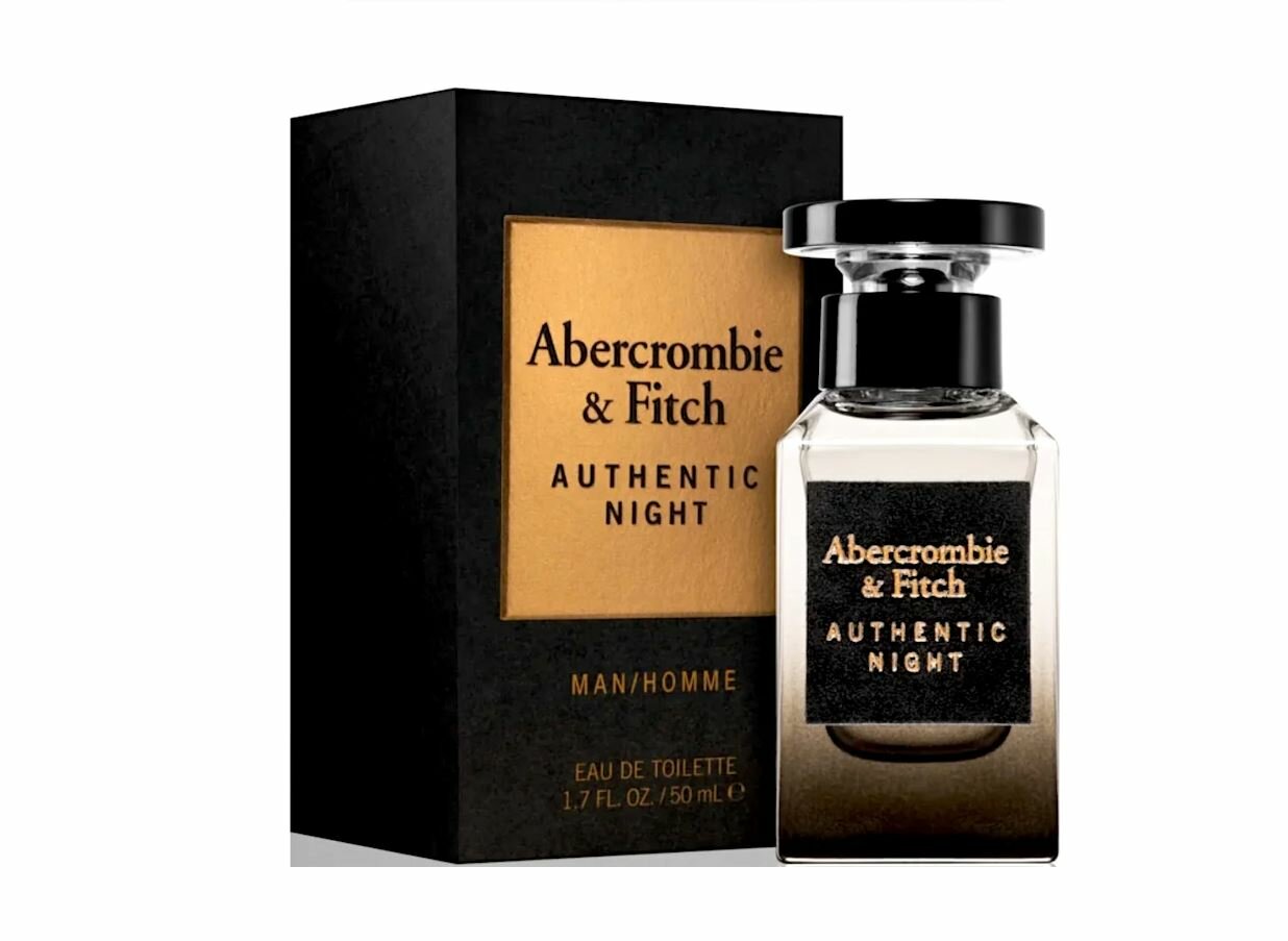 Туалетная вода Abercrombie & Fitch Authentic Night Homme 50 мл