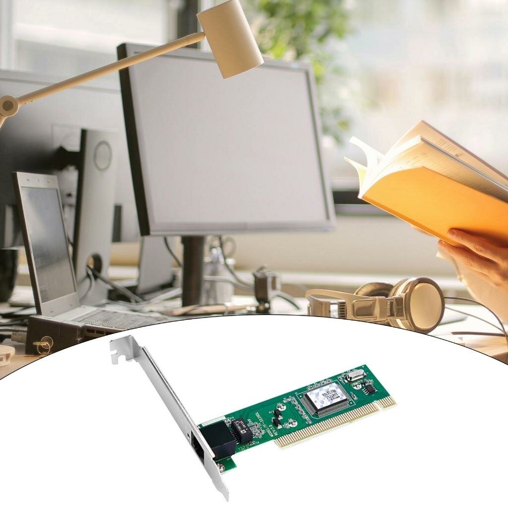 Сетевой контроллер PCI 100 Мбит — фото 1