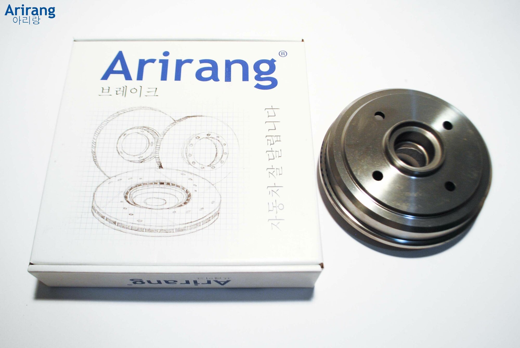 Барабан тормозной задний, ARIRANG ARG291012
