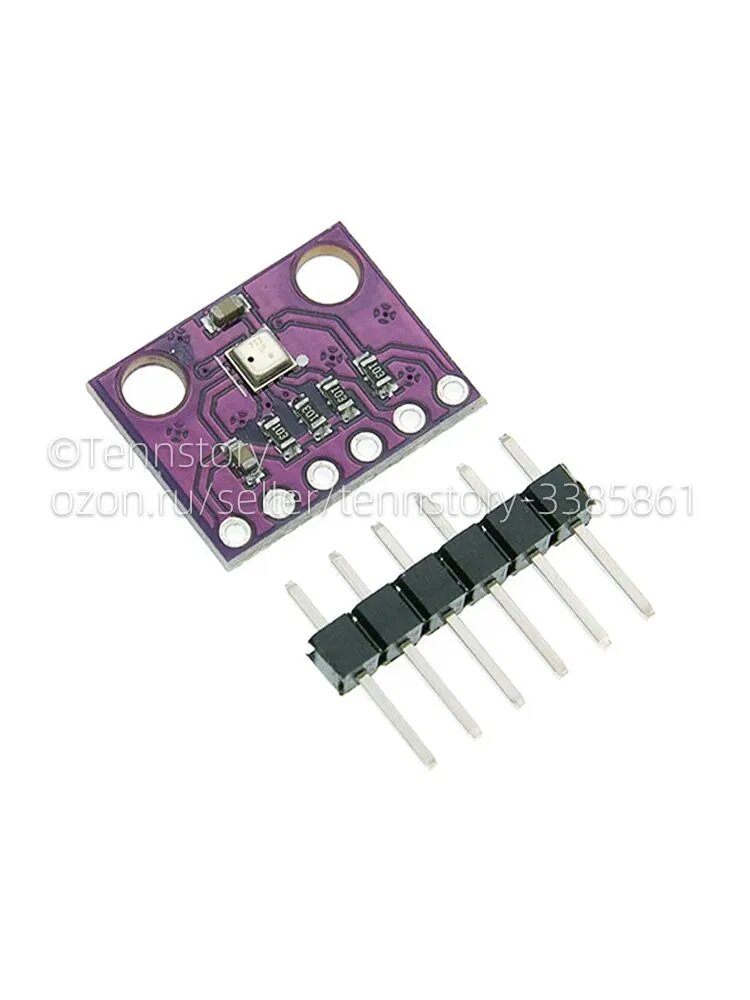 Встраиваемый модуль BMP280 датчик давления температуры 300-1100гПа I2C SPI 3.3В программируемый