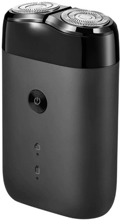 Эксклюзивная электробритва Xiaomi Mijia S100 с двумя вращающимися головками, черный цвет
