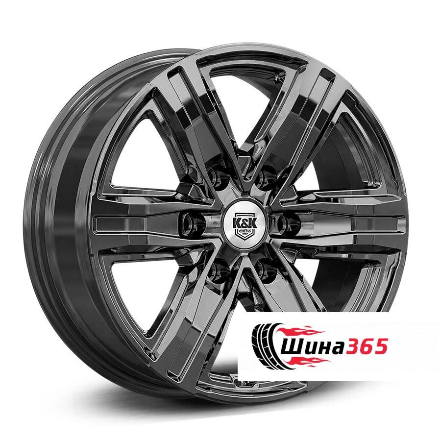 Литой колесный диск КиК R8 R17 / 7.5J PCD 6x127 ЕТ 45 ЦО 77.9 GG