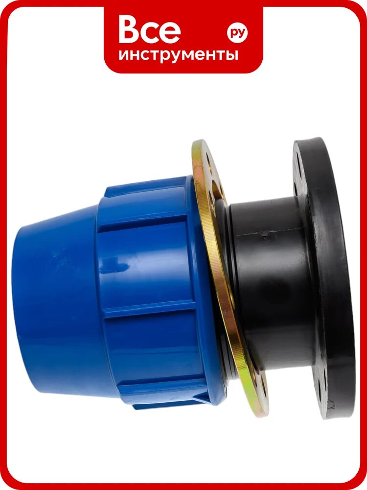 Фланец компрессионный для пэ труб LAMMIN 110 x ду100(4") Lm34015110100