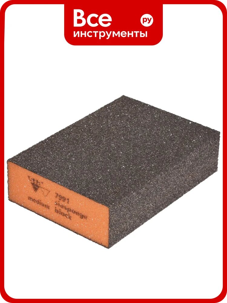 Губка абразивная siasponge 4s medium sia Abrasives ssp-4s-med