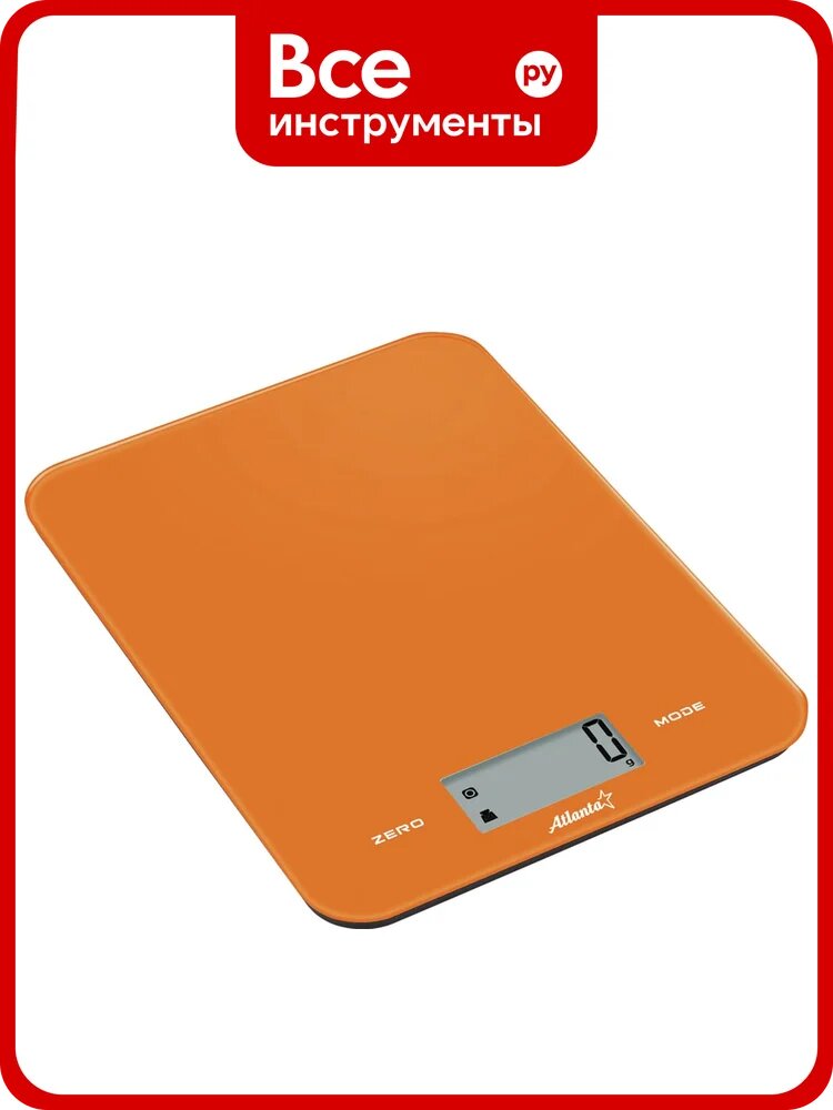 Кухонные электронные весы Atlanta ATH-6197 orange