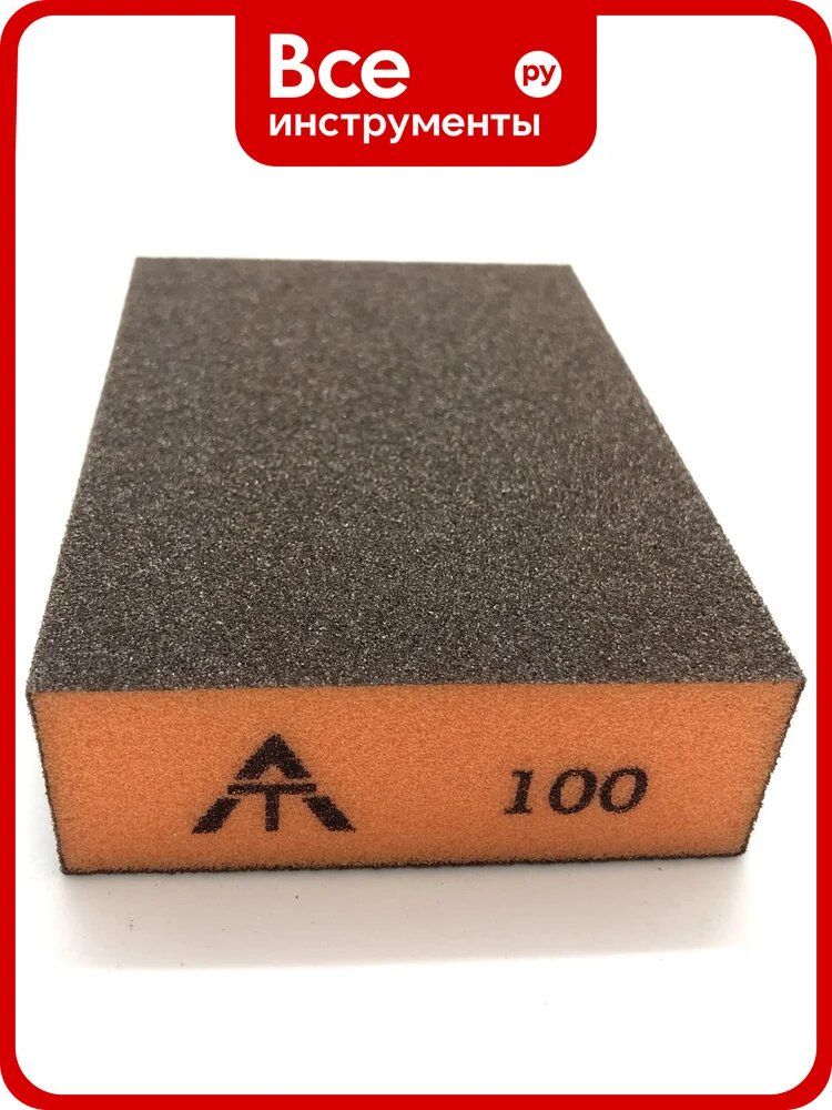 Шлифовальный блок Interflex 98х69х25 мм, 4-х сторонний, Р100 1010926825