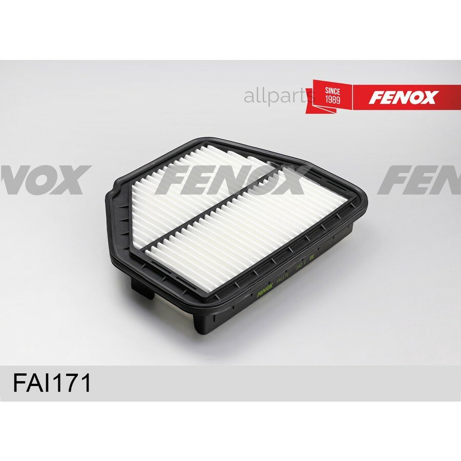 FENOX FAI171 воздушный фильтр 280*228*47мм Chevrolet Captiva 06- 2.4 3.2 Opel Antara 06- 2.4 3.2