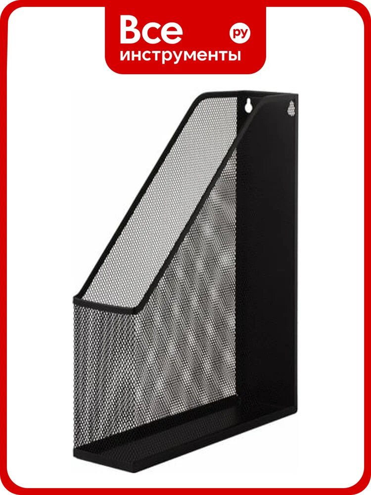 Вертикальный металлический лоток для бумаг BRAUBERG Germanium 250х72х315 мм 231948