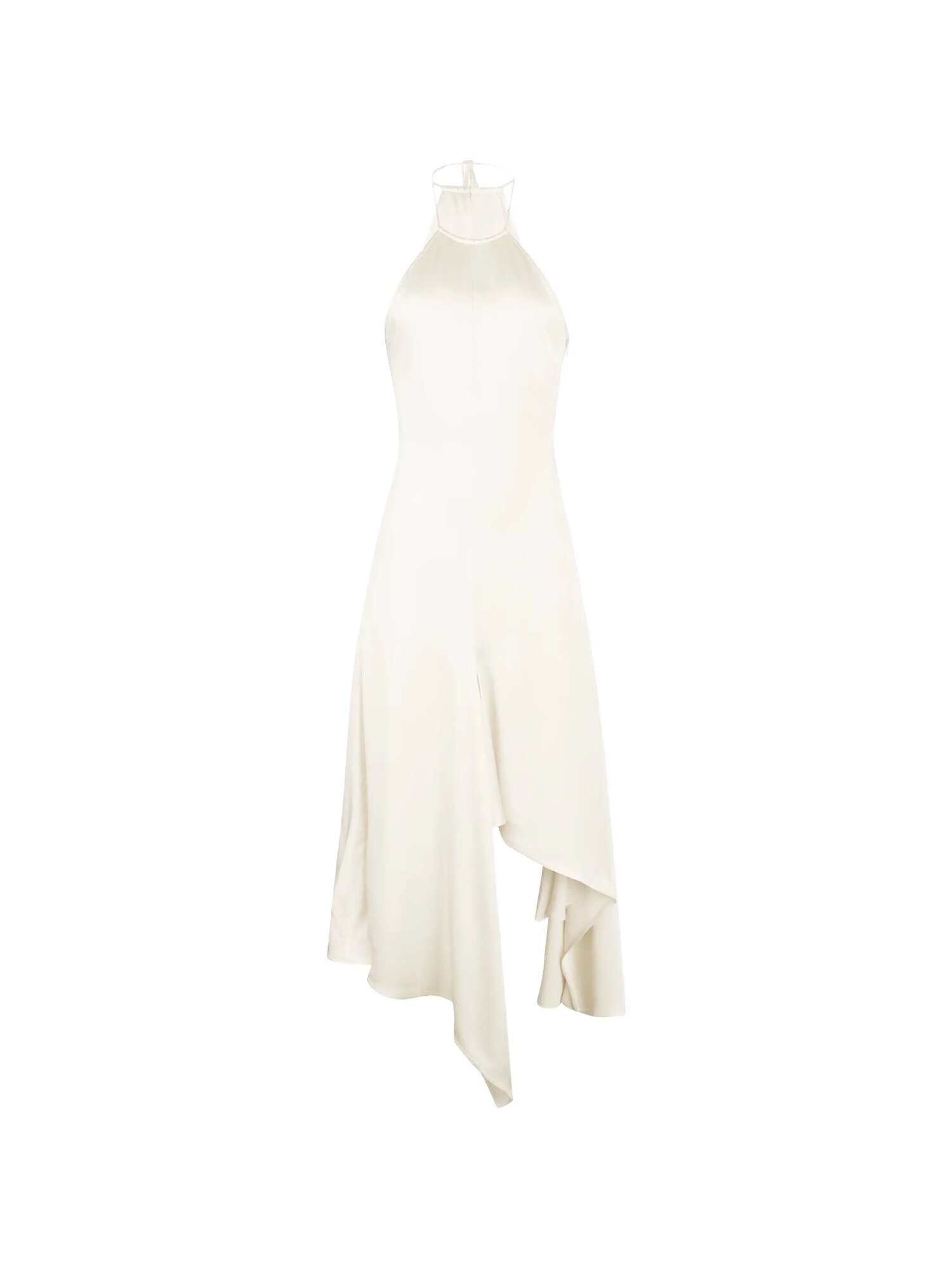 Платье Halterneck draped maxi dress