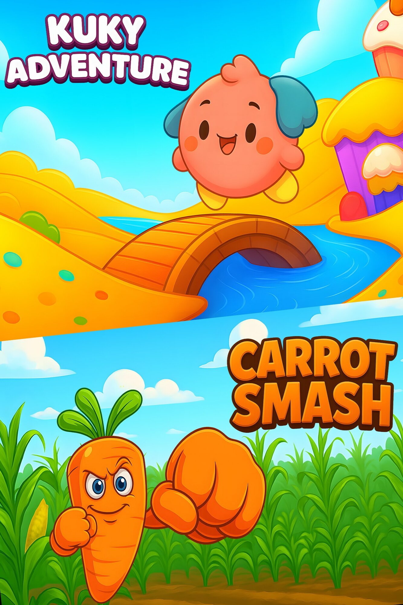 Набор Kuky Adventure + Carrot Smash (Bundle) — Xbox Series X|S, Xbox One, PC — Цифровая версия
