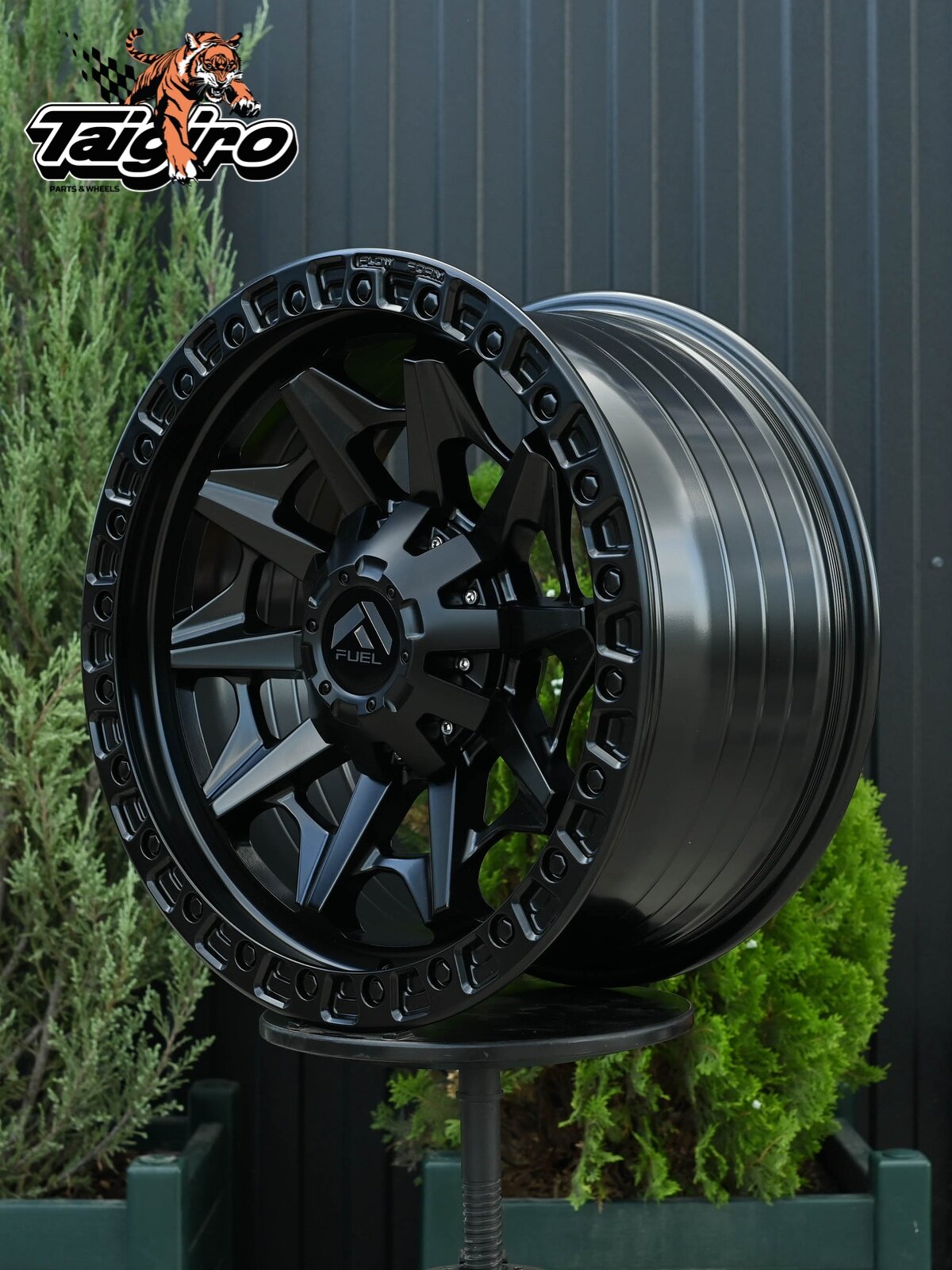Taigiro Топ дизайн Колесный диск Литой 18x9 PCD6x114.3,130 ET10 D74.6 Матовый черный