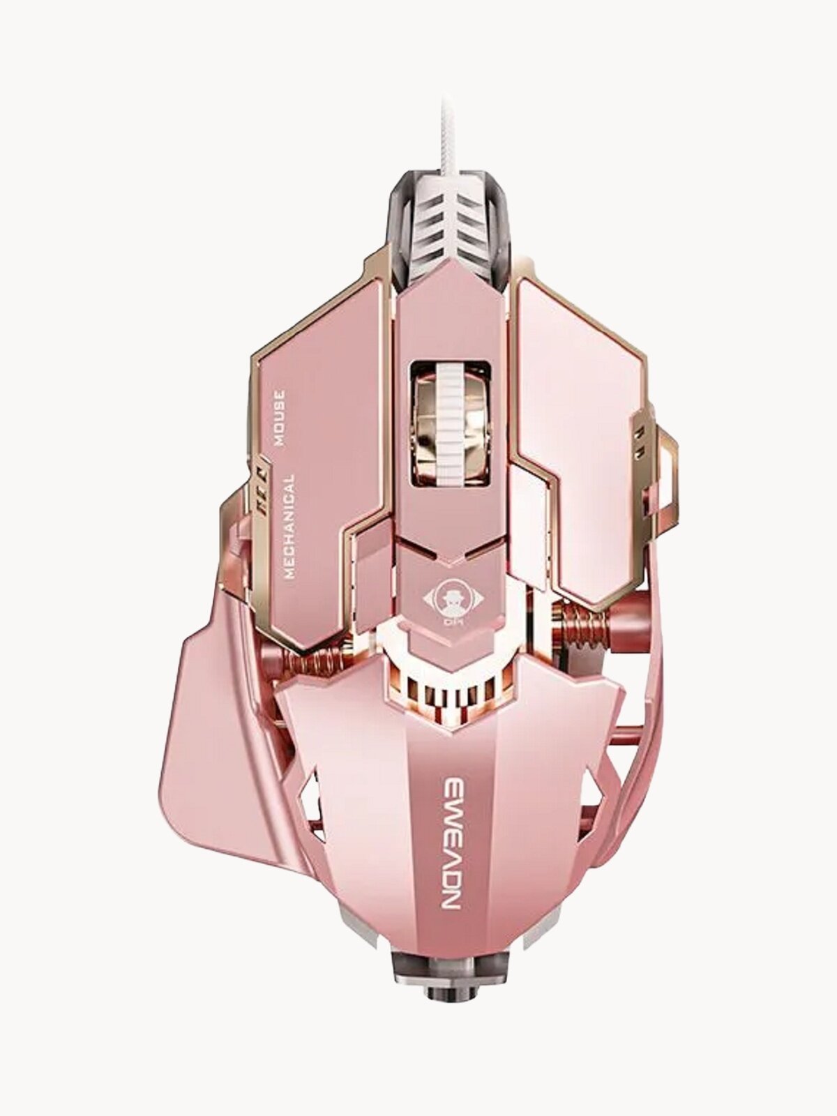Мышь игровая проводная EWEADN, G5, киберспорт, розовая