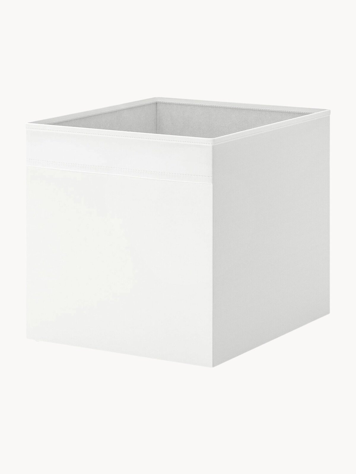 Коробка икеа дрена, белый. Короб 33*33*38 см. Корзина стеллажная. Стеллаж икеа хранение