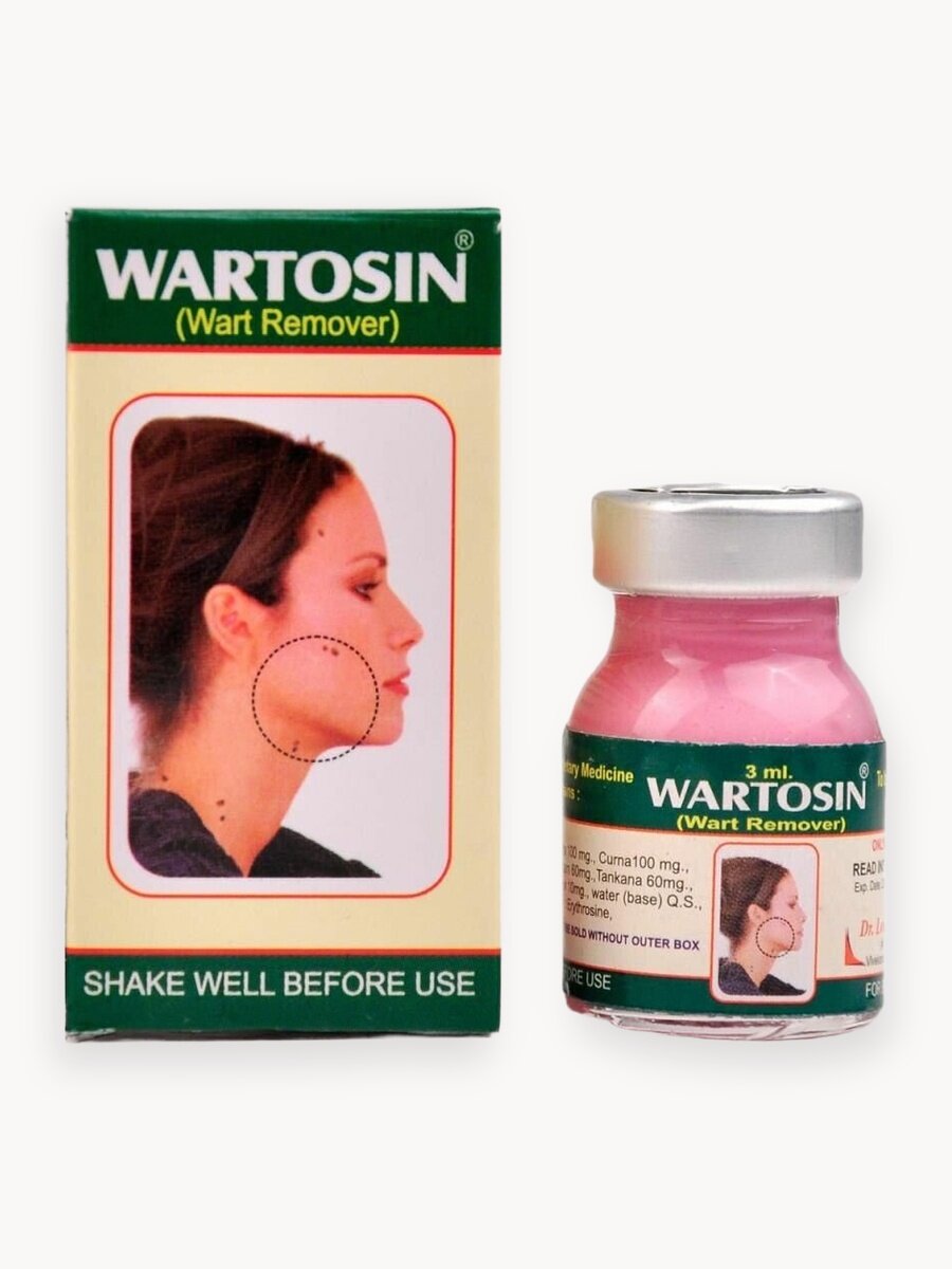 Вартозин от папиллом и бородавок / Wartosin Wart Remover 3 мл