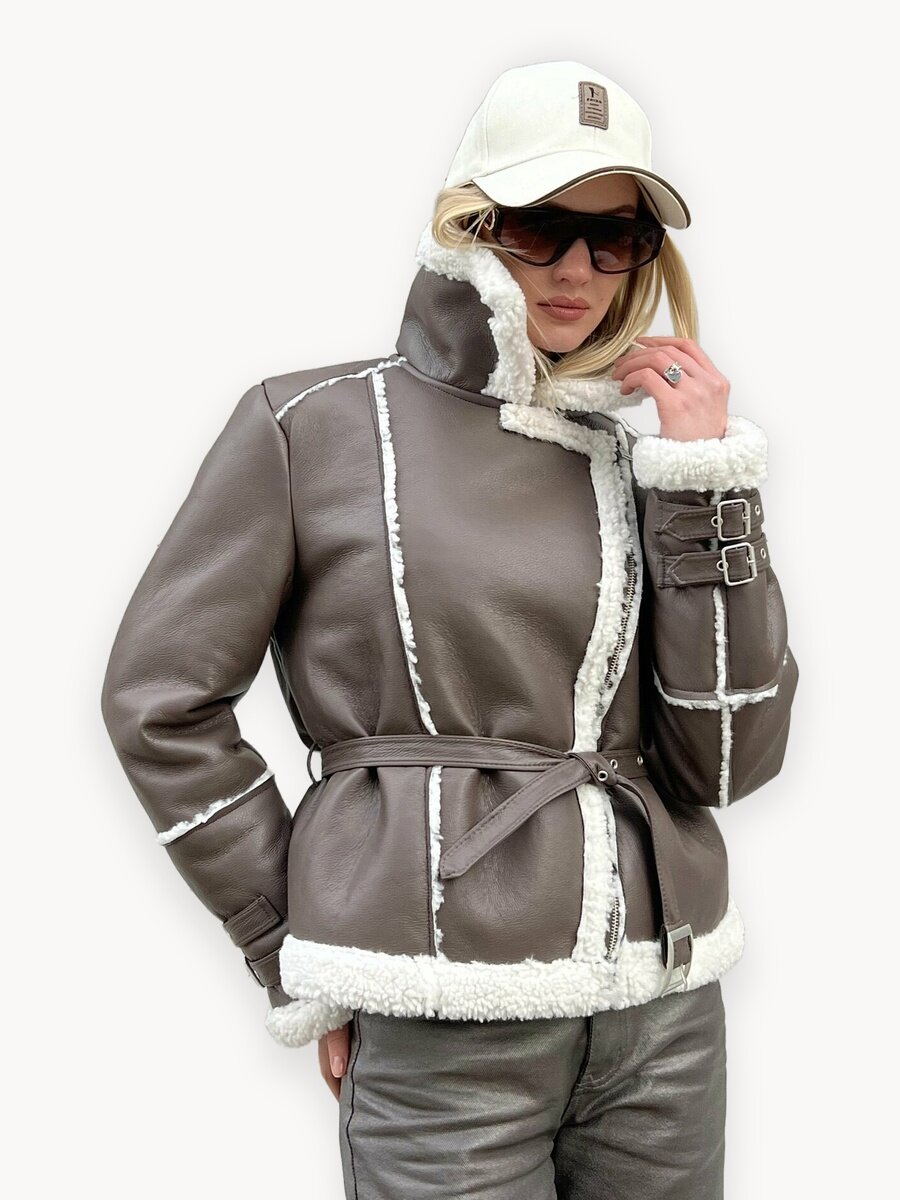 Дублёнка авиатор