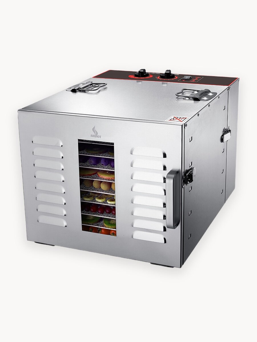 Сушилка для овощей и фруктов AIRHOT FD-10G, дегидратор для сушки электрический
