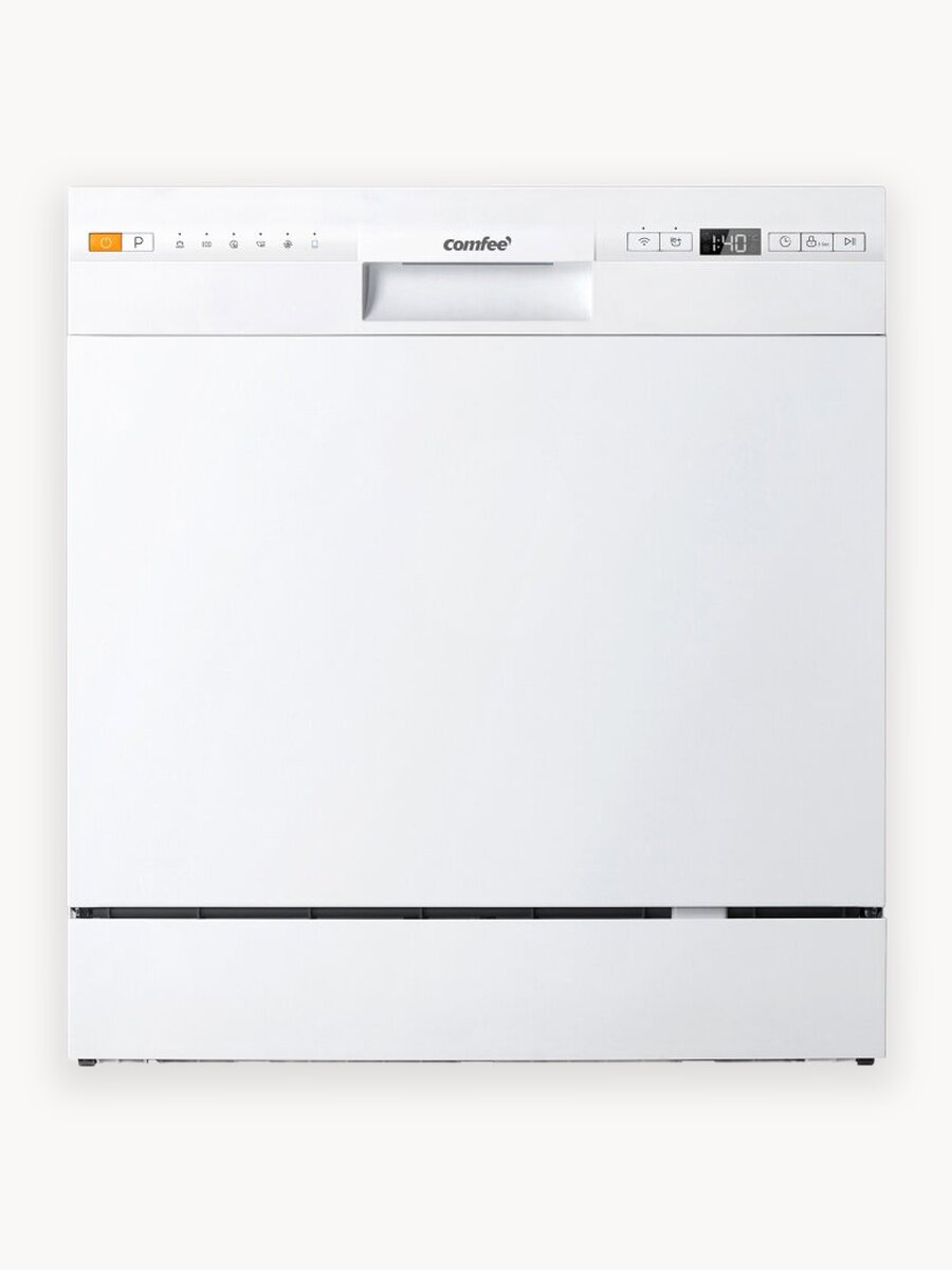 Компактная посудомоечная машина Comfee CDWC552Wi, Wi-Fi, 8 комплектов, 7 программ, самоочистка, экспресc-мойка