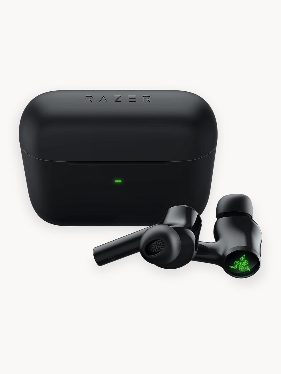 Наушники Razer Hammerhead, игровой дизайн, шумоподавление, 30 часов работы