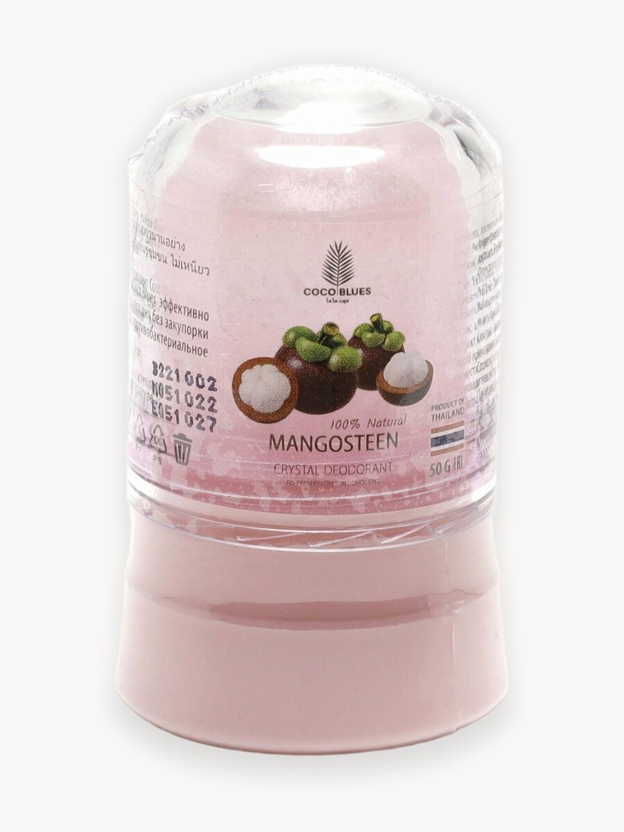 Coco Blues Дезодорант кристалл Мангостин Mangosteen Crystal Deodorant, 50 гр