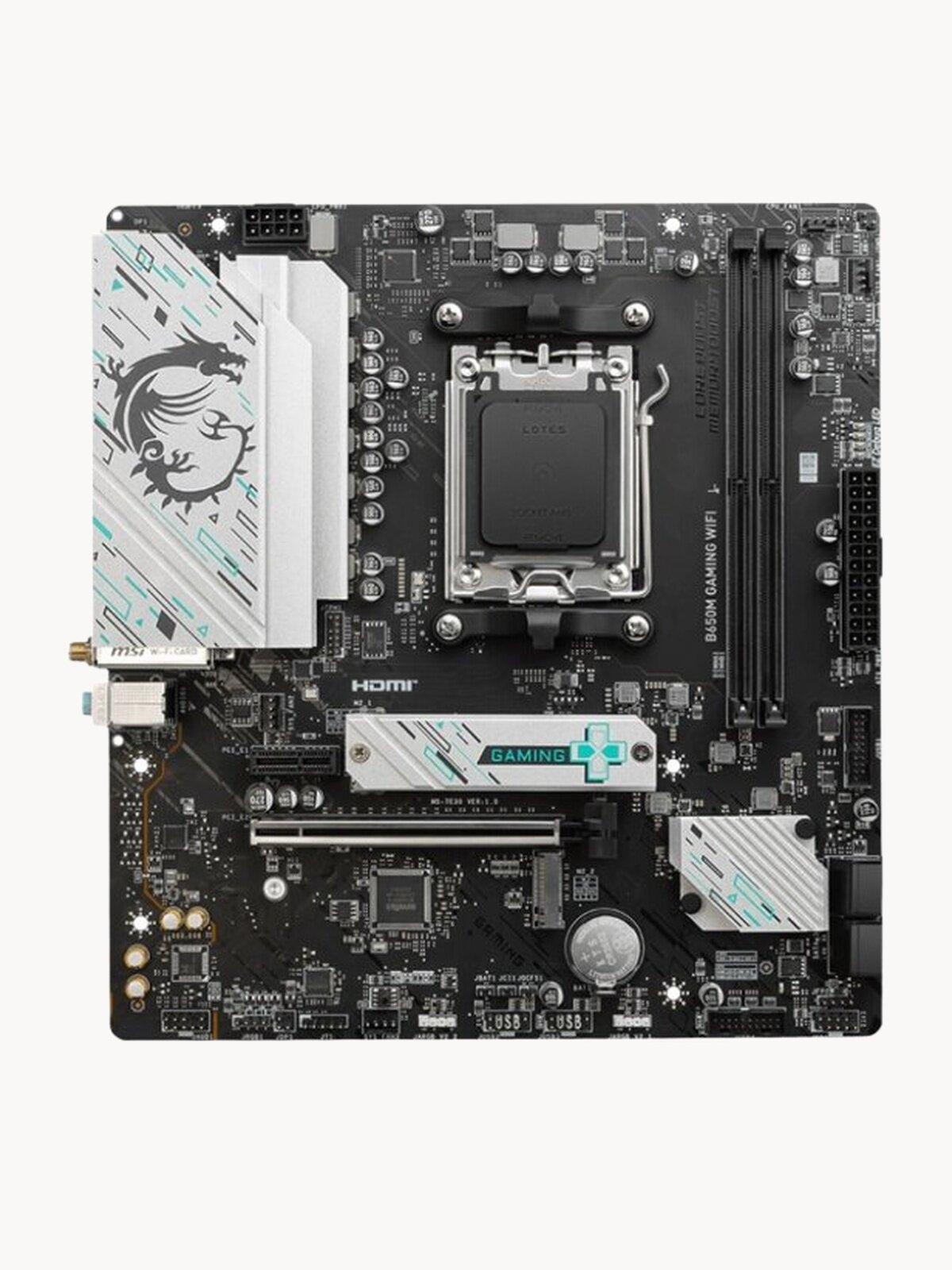 Материнская плата Msi B650M GAMING WIFI (AM5, mATX)