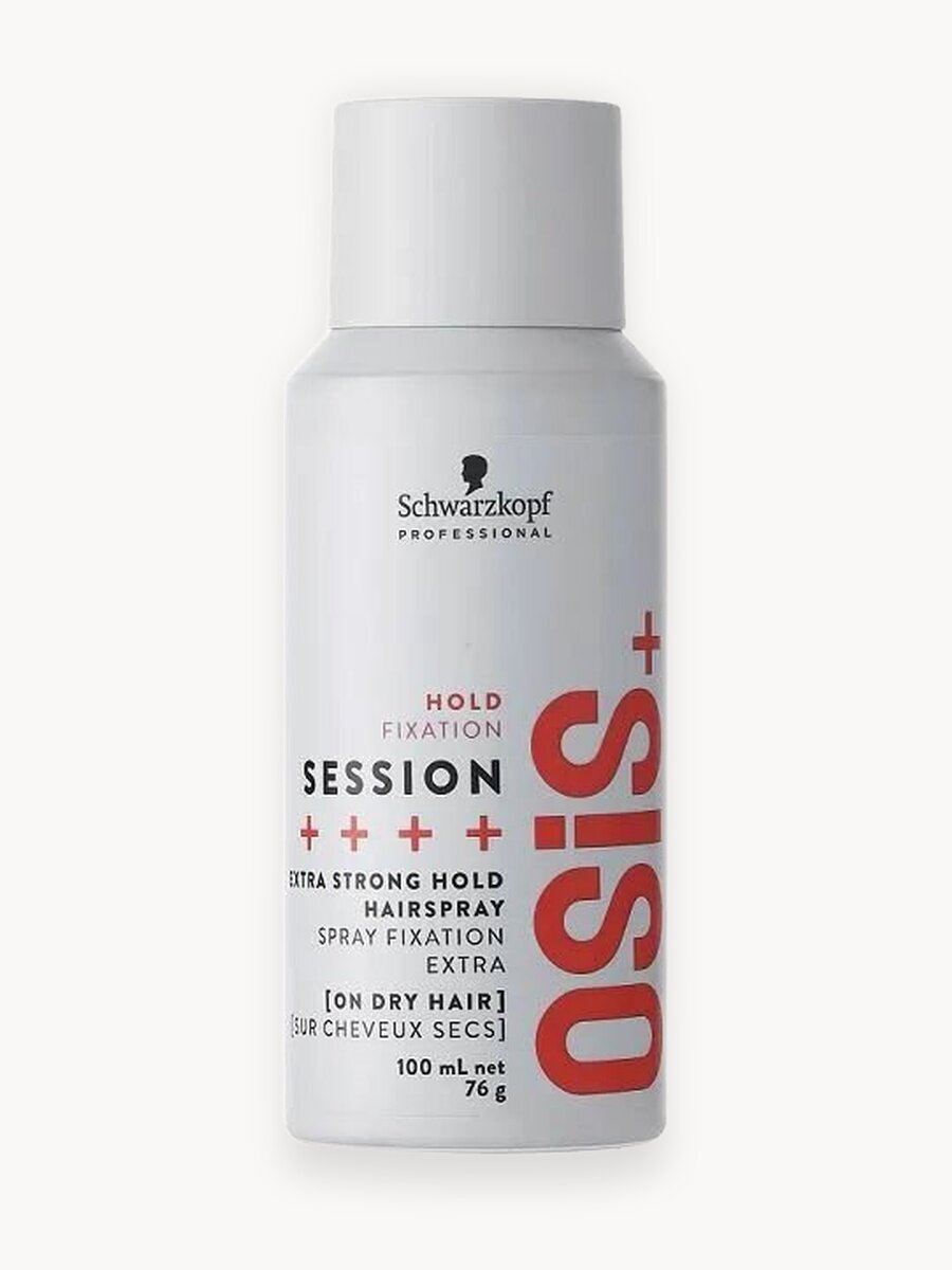 Лак для волос Schwarzkopf Osis+ Session, для всех типов волос, сильная фиксация, 100 мл