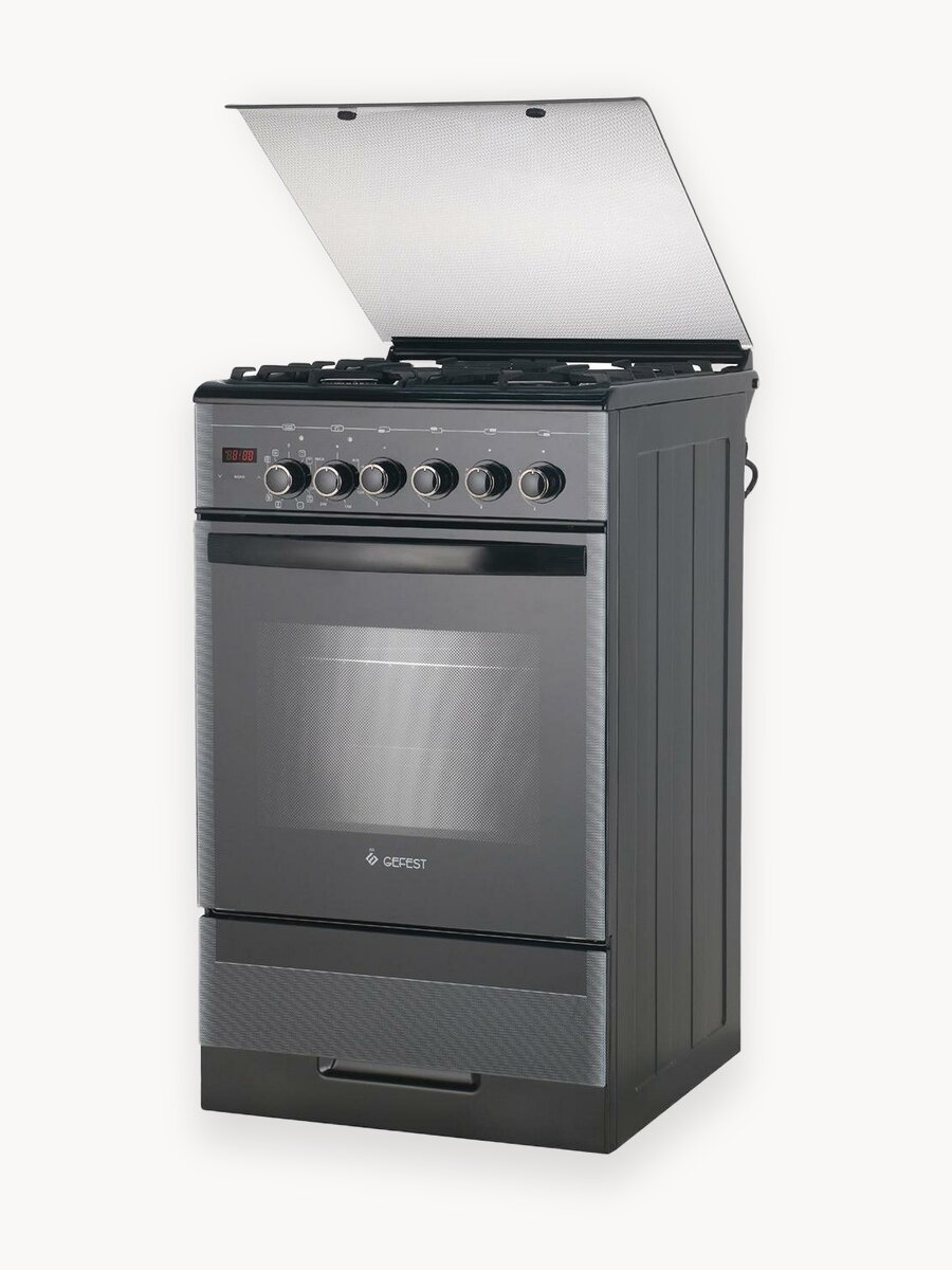 Комбинированная плита Gefest ПГЭ 5302-04 0046 черная