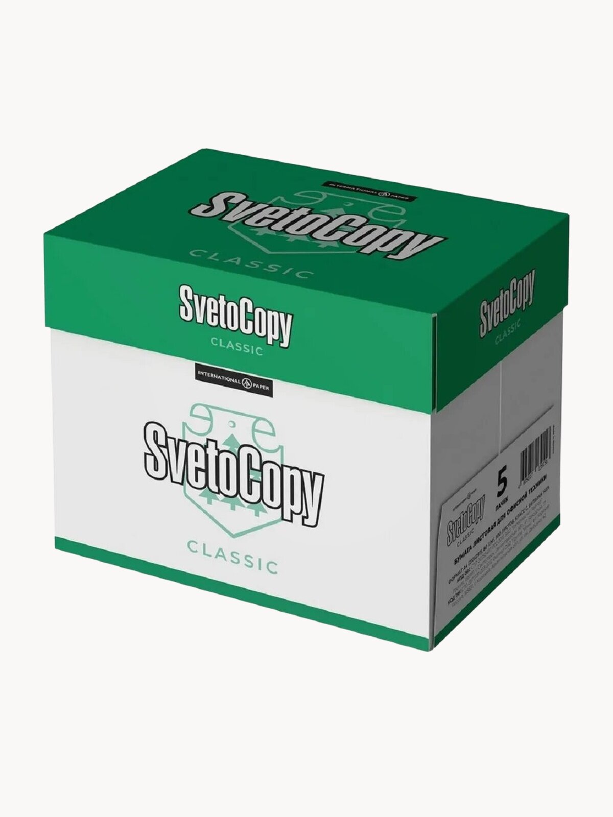 Бумага для принтера А4 белая офисная SVETOCOPY 2 500л