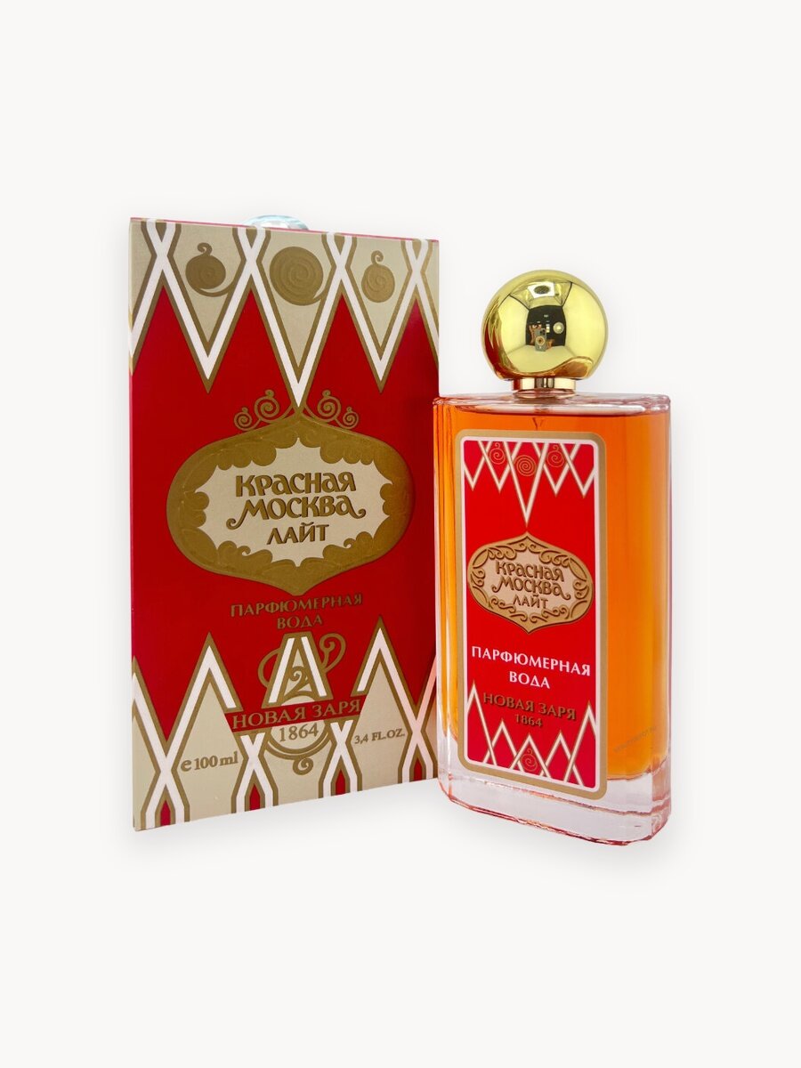 Парфюмированная вода Женская Новая Заря Красная Москва Лайт (edp) 100мл