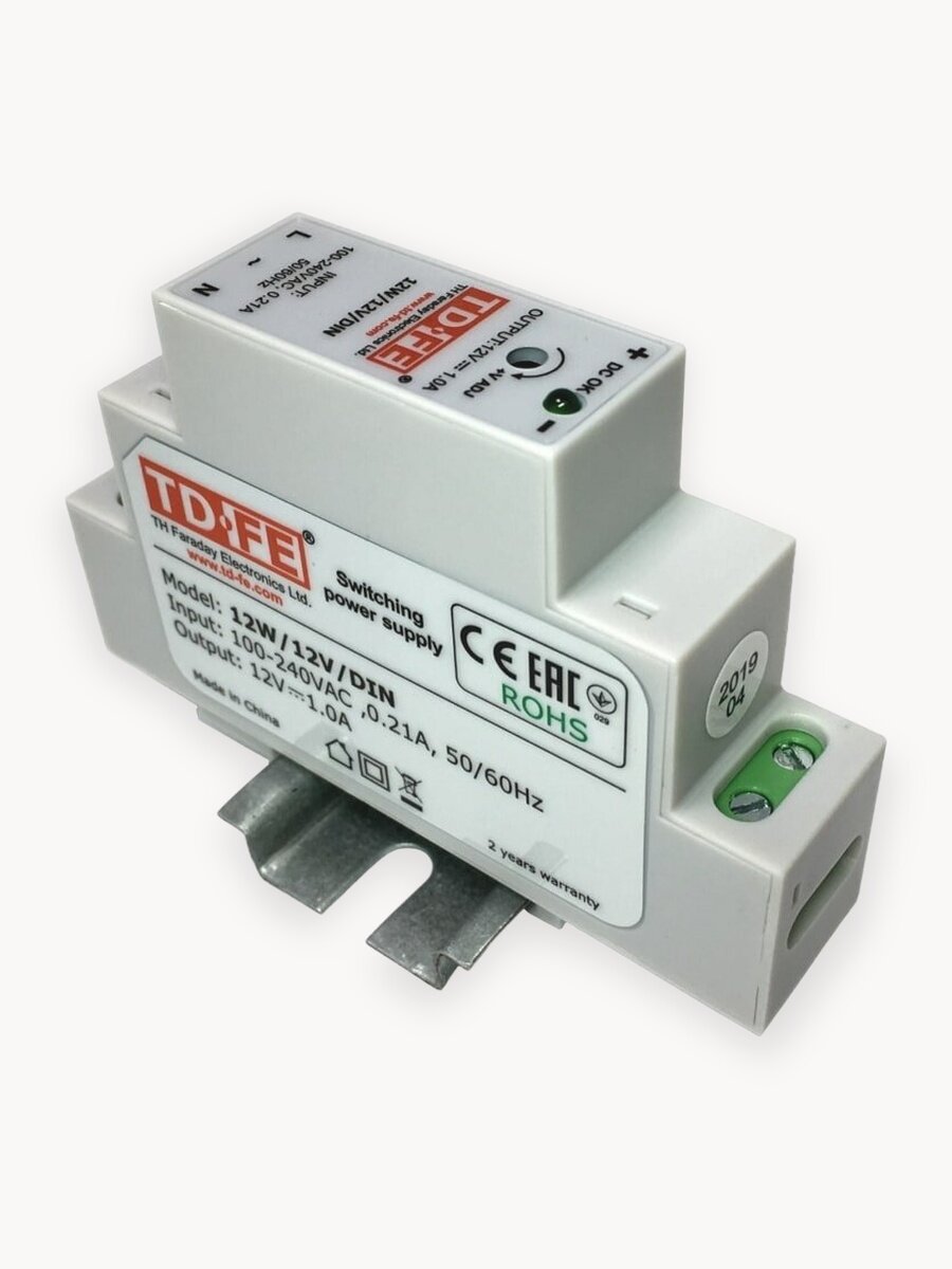 12W/12V/DIN блок питания Faraday
