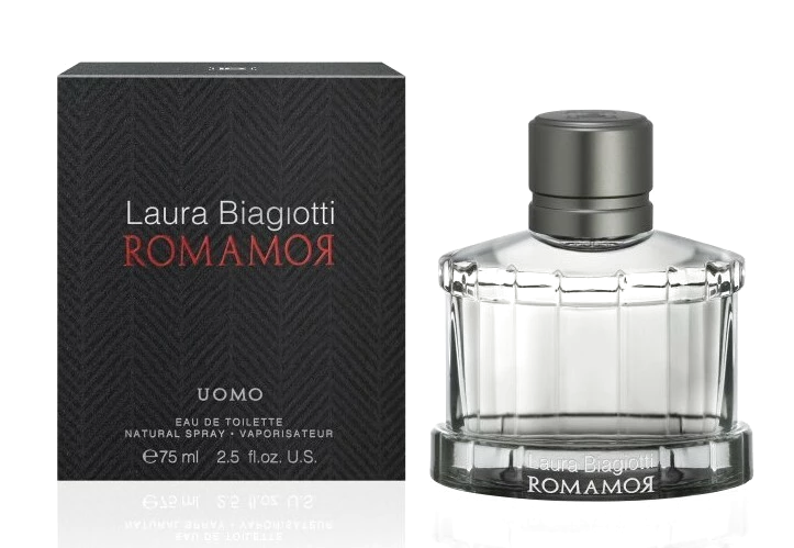 Мужская eau de toilette Лаура Биаджотти Ромамор Уомо 75 мл - Romamor Uomo