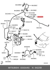 Форсунка Омывателя (MITSUBISHI 8265A492)