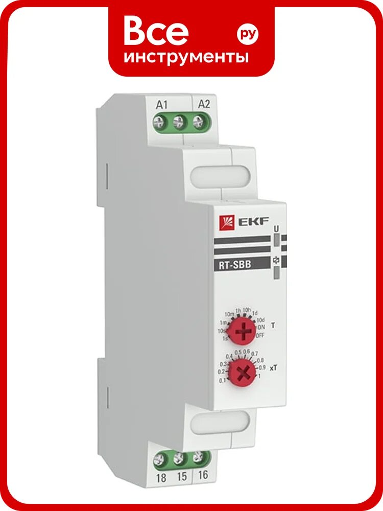 Реле времени EKF RT-SBB 12-240В PROxima rt-sbb-12-240