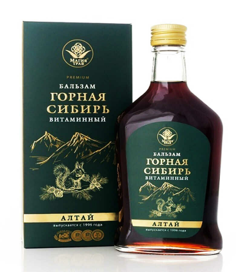 Бальзам Витаминный серии Сибирь 250 мл.