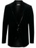 Пиджак DSQUARED2 Sequined-trim velvet blazer, размер 48, черный