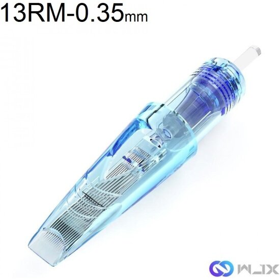 Тату картридж Wjx Round Magnum 13 - 0,35 мм Long Taper (20 шт/уп) 1213RM
