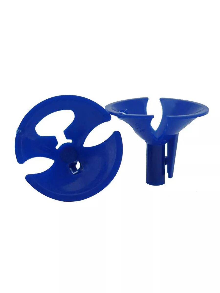 Зажим для шарика универсальный Синий / 100 шт. / d - 5,0-5,4 / ИПХ