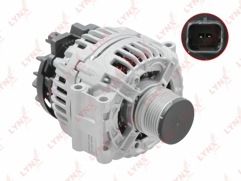 Генератор LYNXauto EA-1323. Для: Renaul, Рено, Clio(Клио) II 1.4 16V 98-09 / Clio(Клио) II 1.6 16V 98-09 / Kangoo(Кенгу) 1.4 97-10 / Kangoo(Кенгу) 1.6